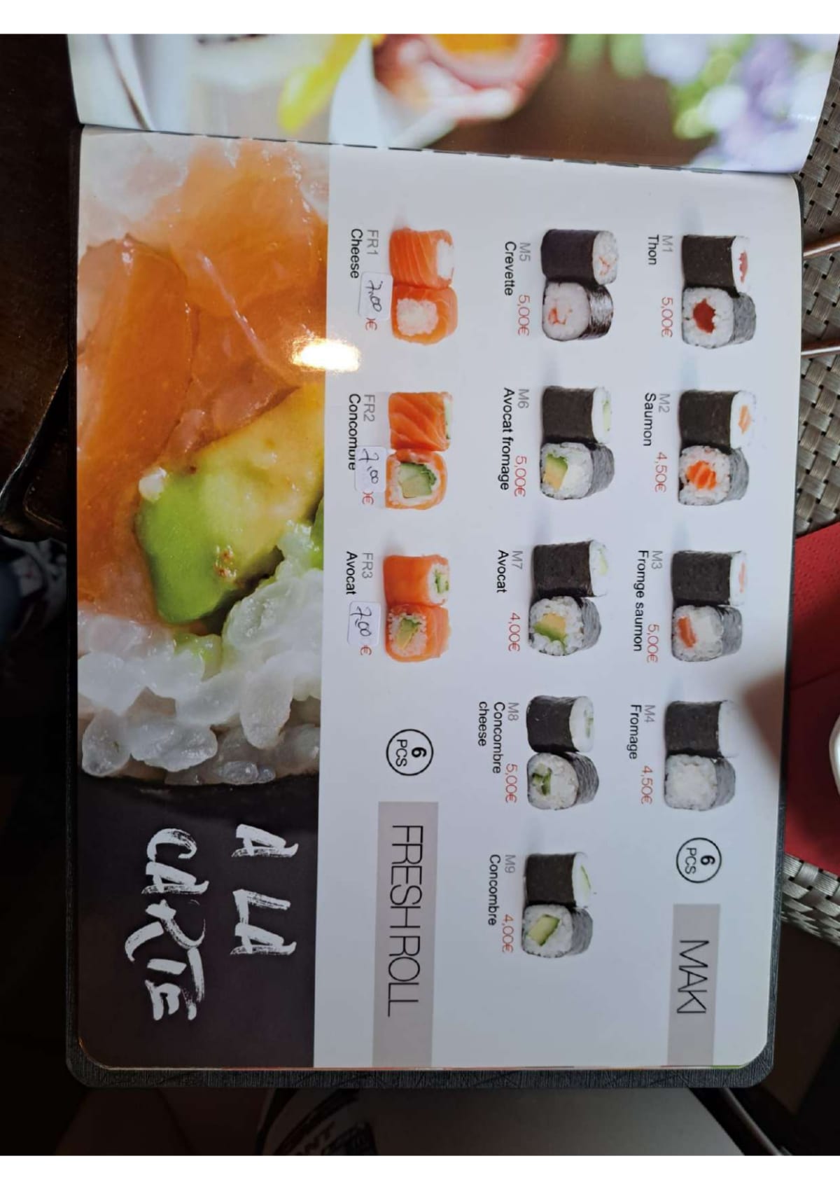 Menu 2024 - Robata in Paris | TheFork