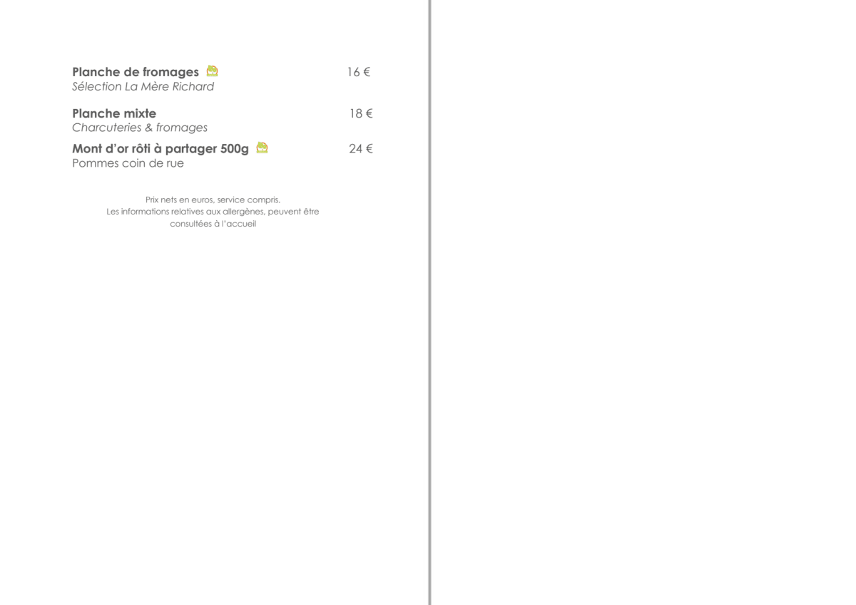 Carte et Menus 2024 - O' Capot à Caluire-et-Cuire | TheFork