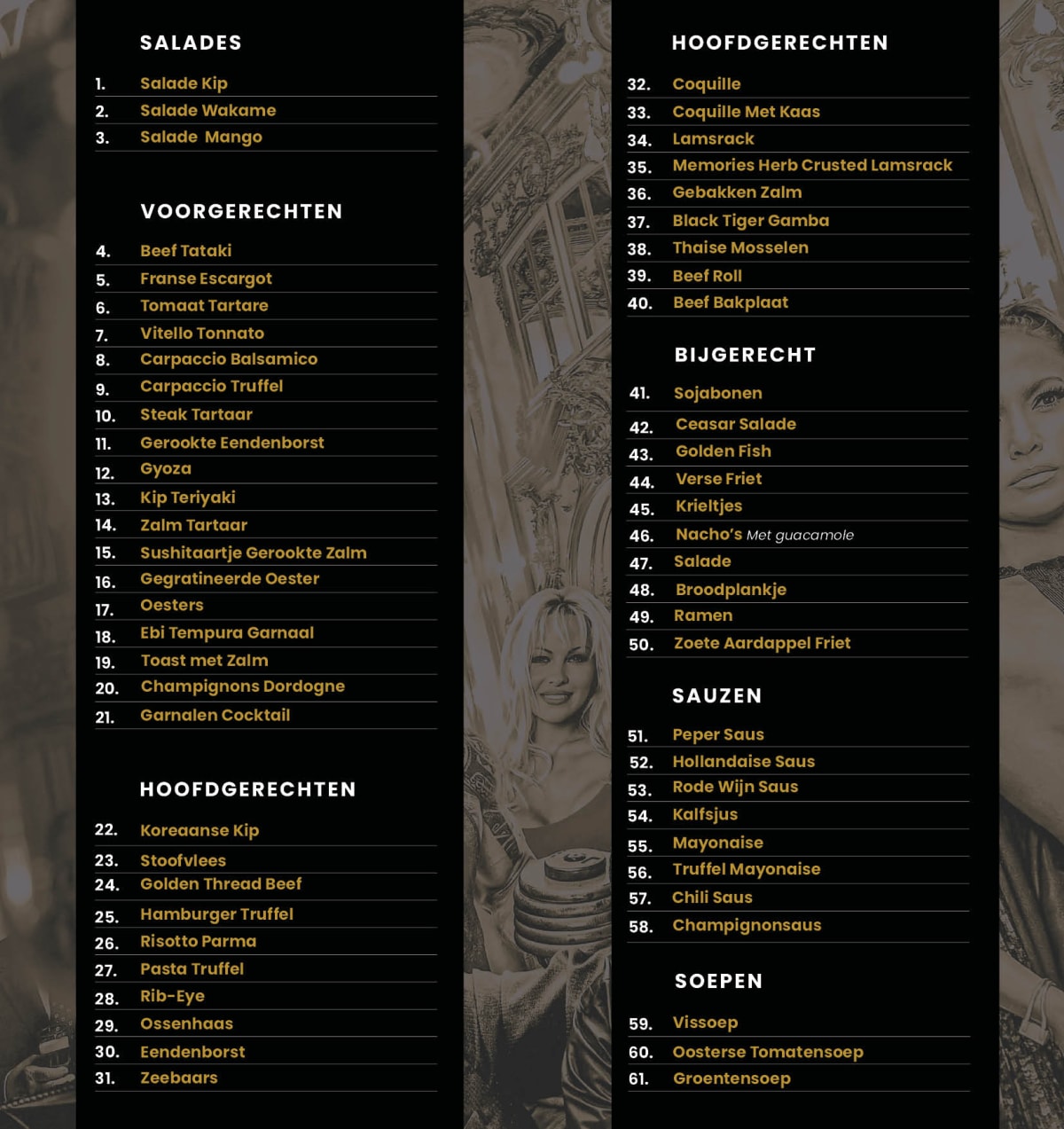Carta y menù 2024 Actualizados - Memories Apeldoorn en Apeldoorn | TheFork