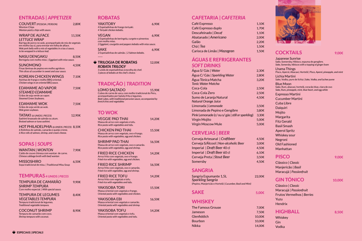 Menu 2024 - Matchamama em Lisboa | TheFork