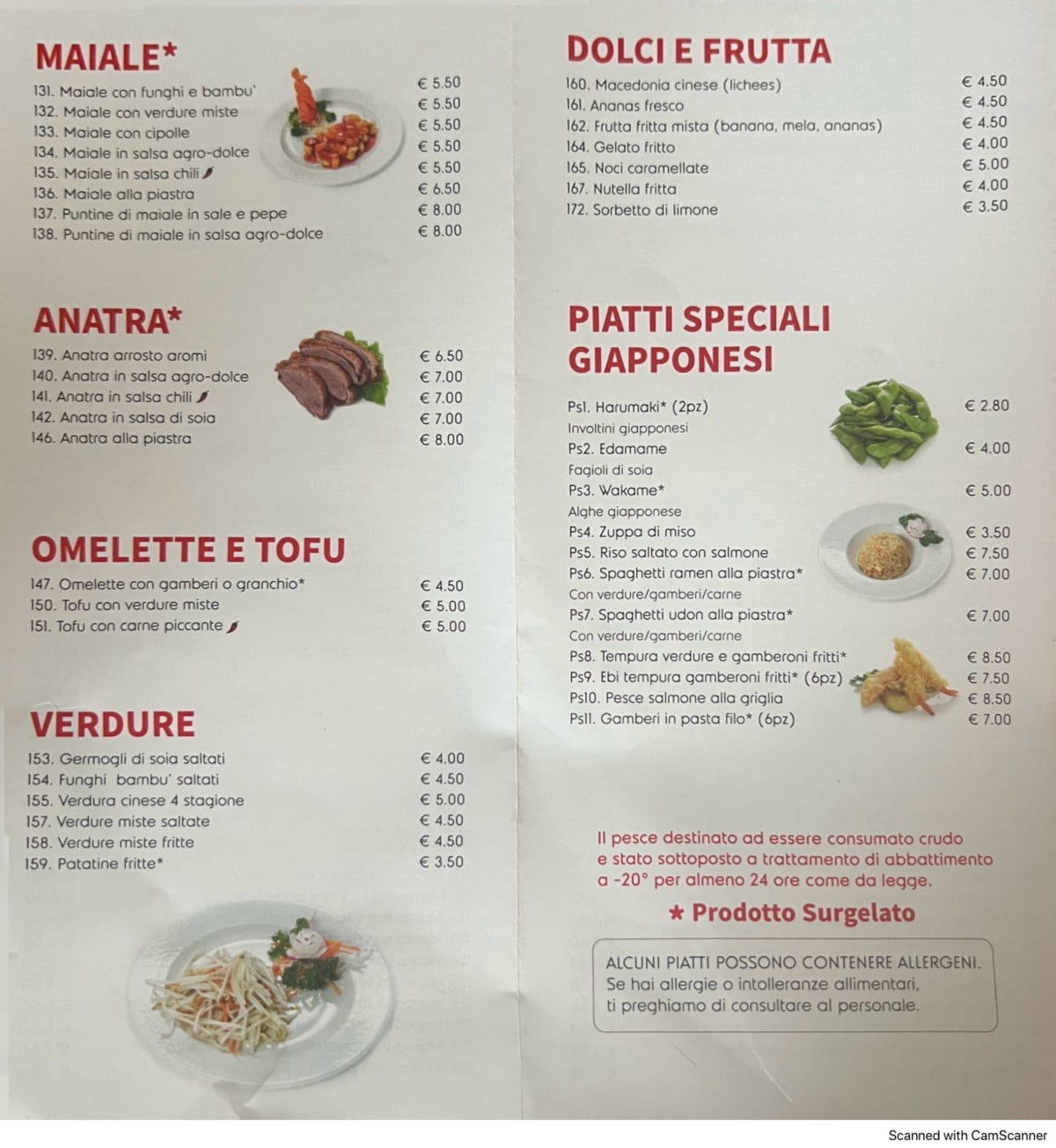 Menu 2024 - Ristorante Su em Bellusco | TheFork