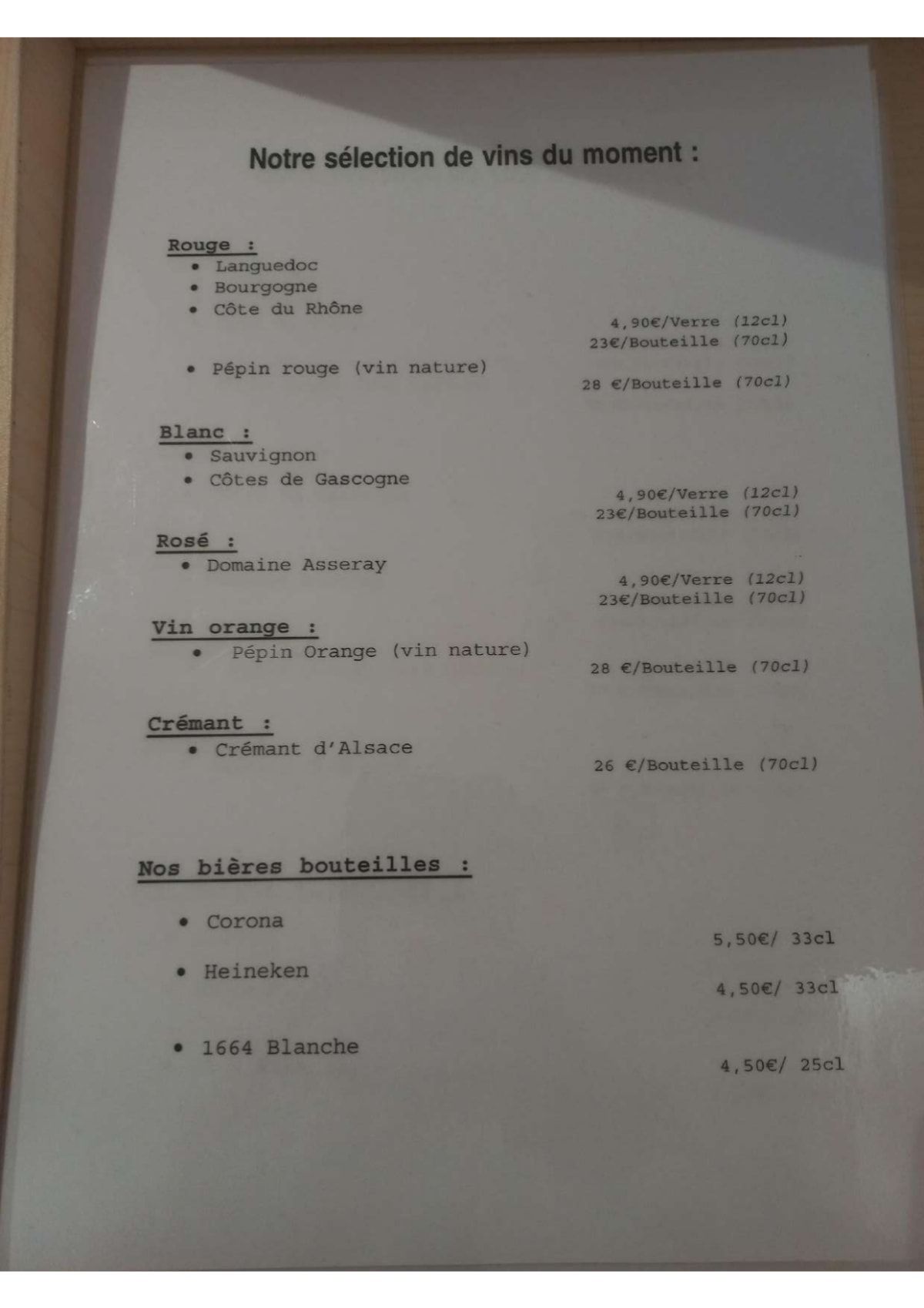 Menu 2024 - Pokey Bar in Strasbourg | TheFork