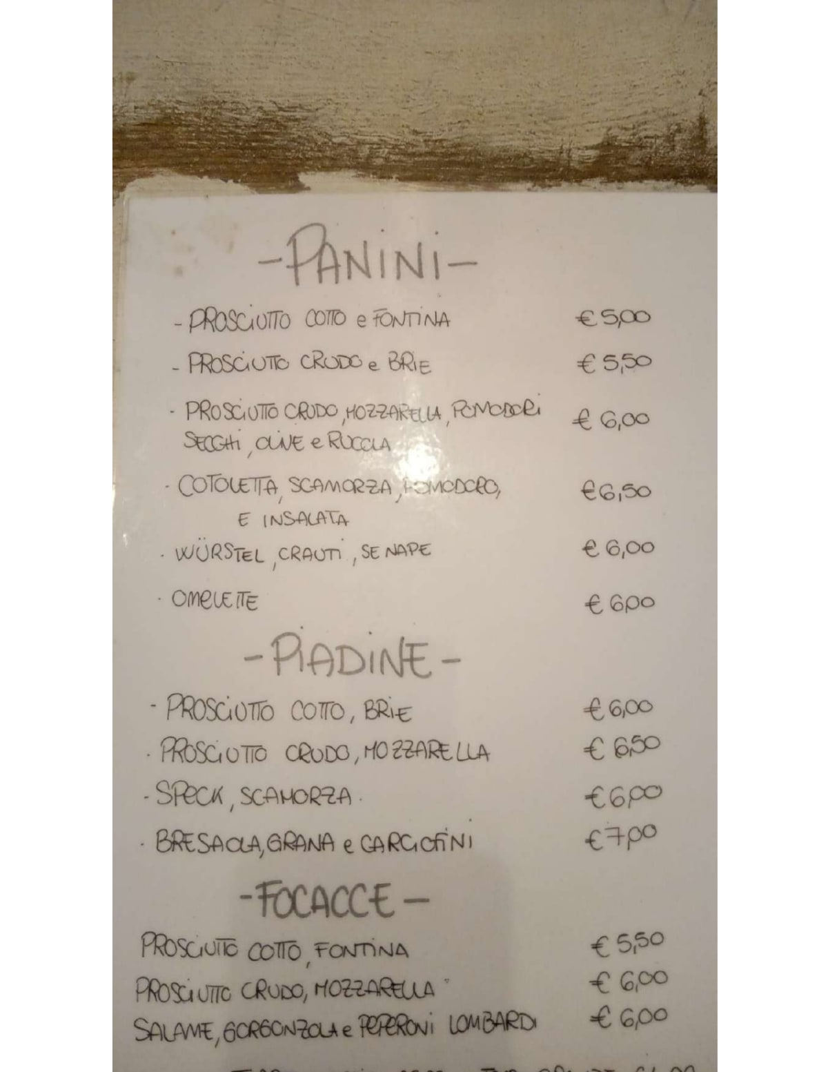 Menus 2024 - Ciapa Su Bistrot in Milan | TheFork