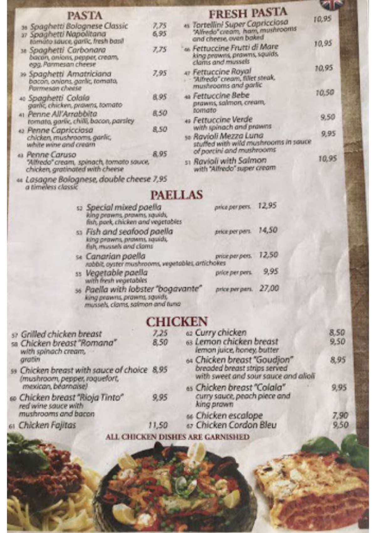 Carte et Menus 2024 - Colala à Club Miraverde | TheFork