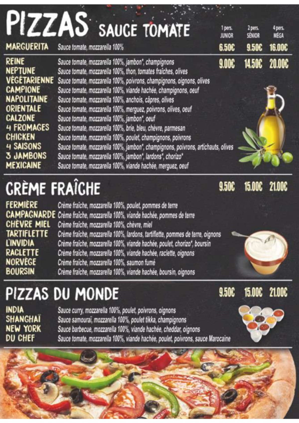 Carte et Menus 2024 - L’Invidia Street Food à Paris | TheFork