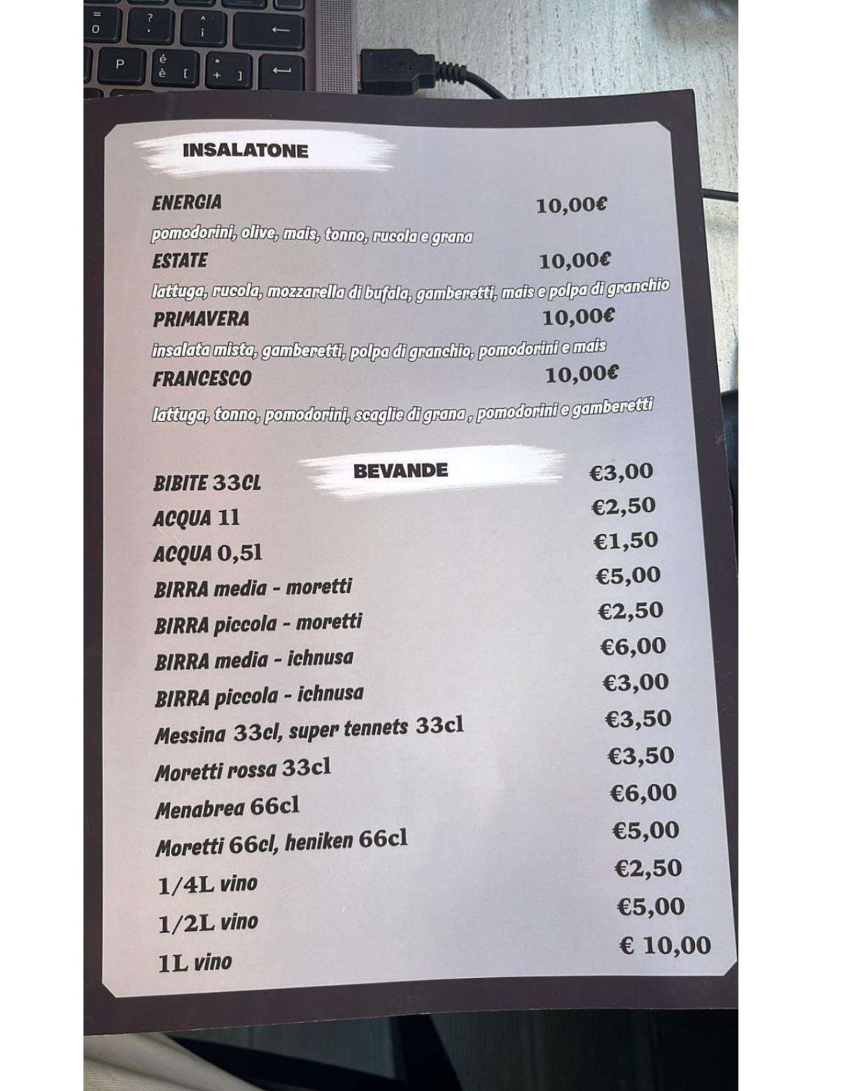 Menù completo e carta 2024 - Ristorante e pizzeria - Al Sesto Gusto a ...