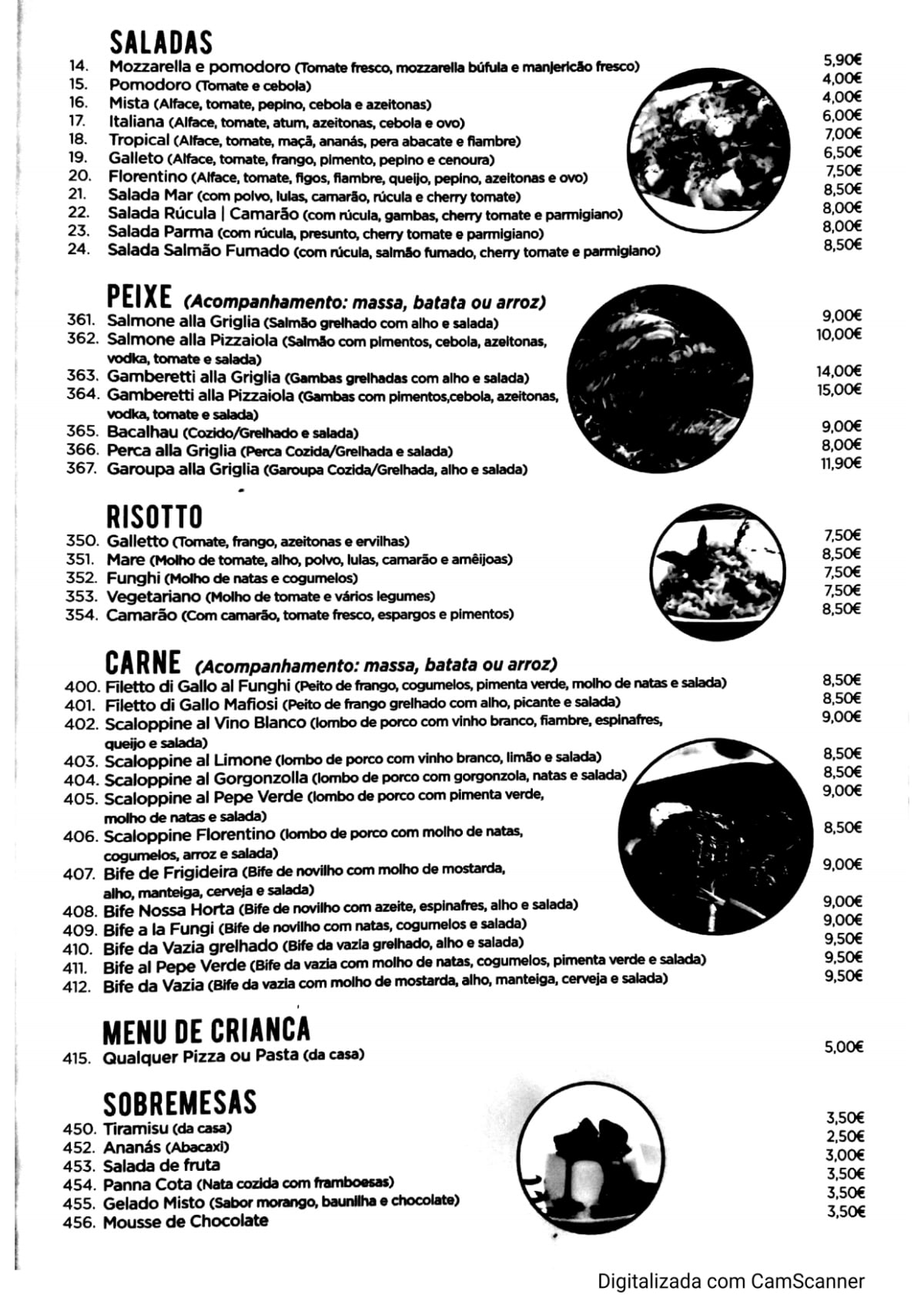 Menu 2023 - Florentino em Lisboa | TheFork