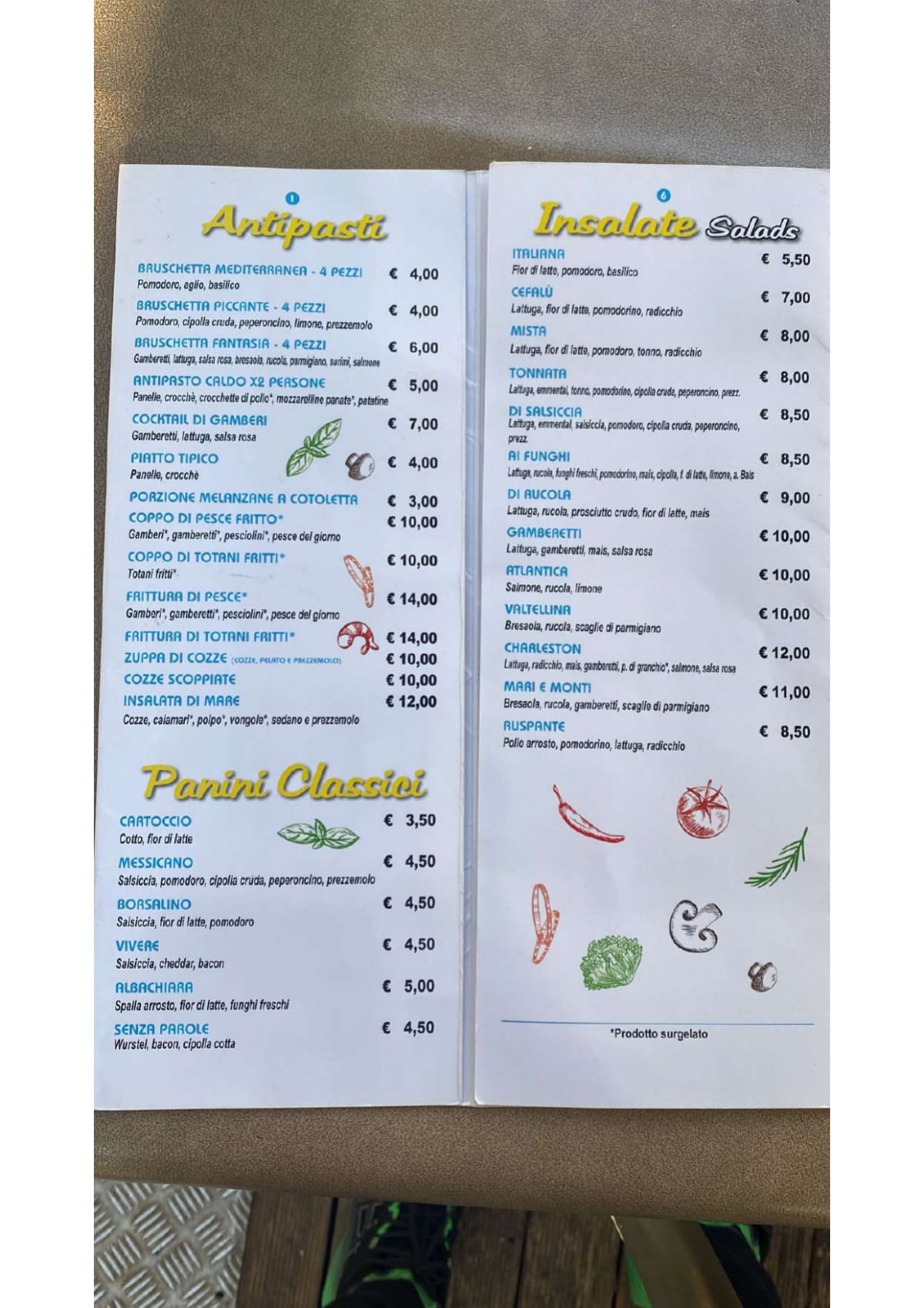 Menù completo e carta 2024 - Roxy a Palermo | TheFork