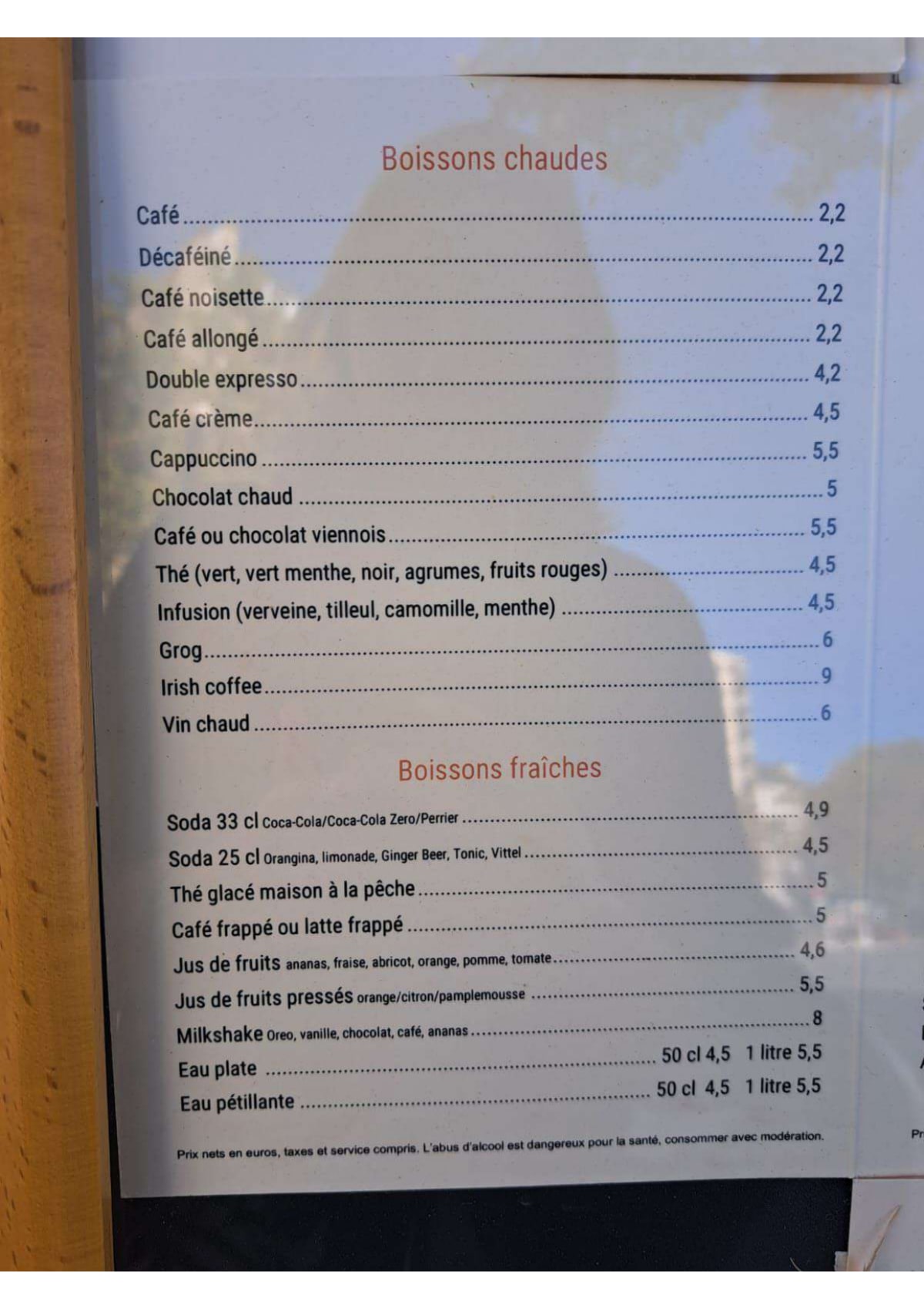 Menu 2024 - La Petite Place em Paris | TheFork