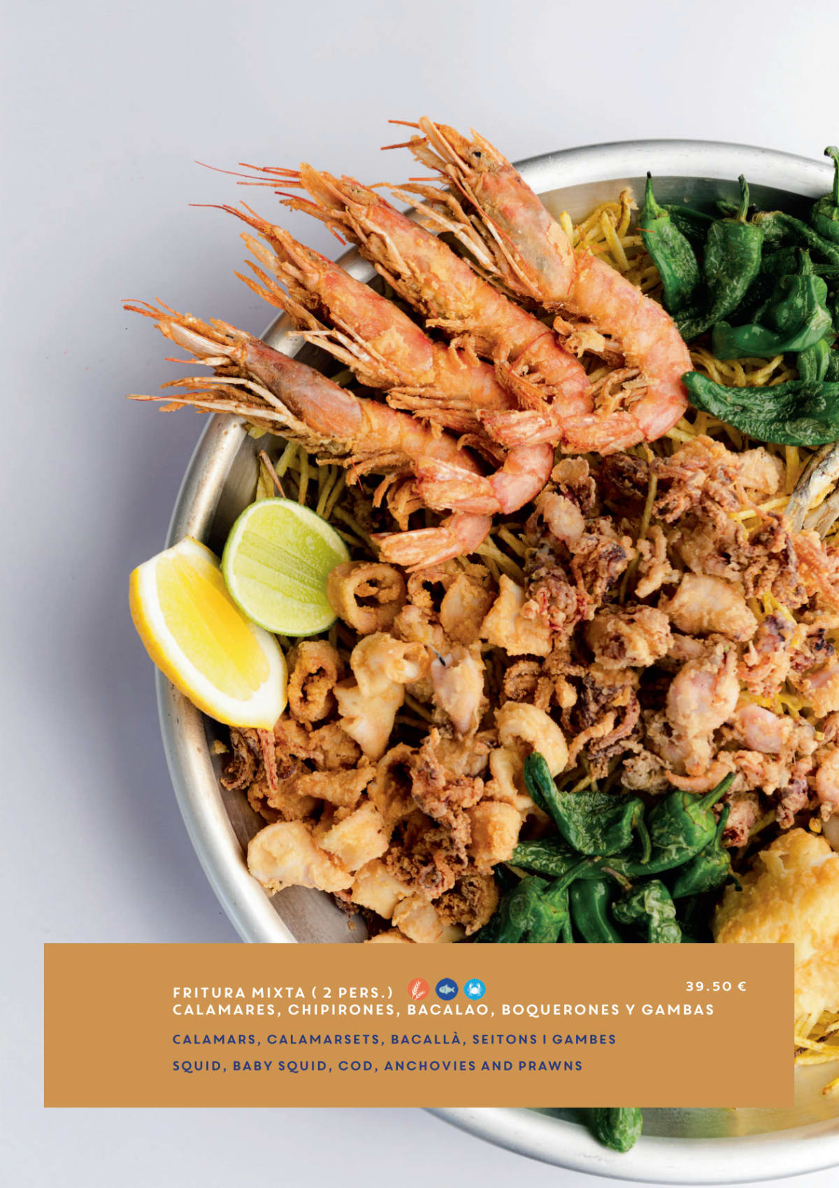 Menu 2024 - Mar I Terra Arenas in Barcelona | TheFork