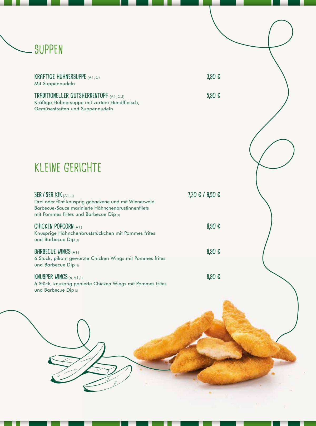 Carte et Menus 2023 - Hendl Glück à Munich | TheFork