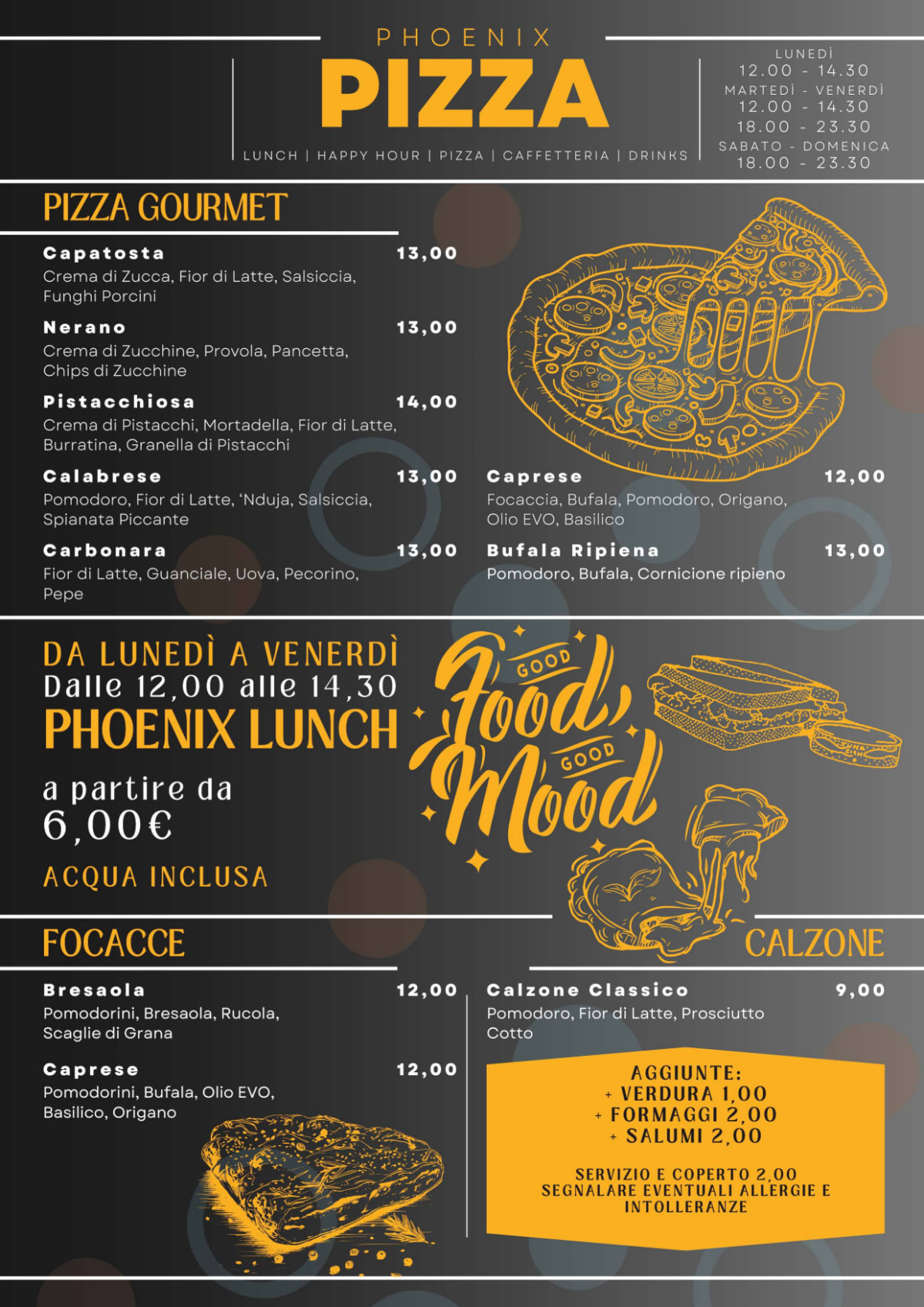 Menu 2024 - Phoenix Restaurant & Lounge Bar in Sesto San Giovanni | TheFork