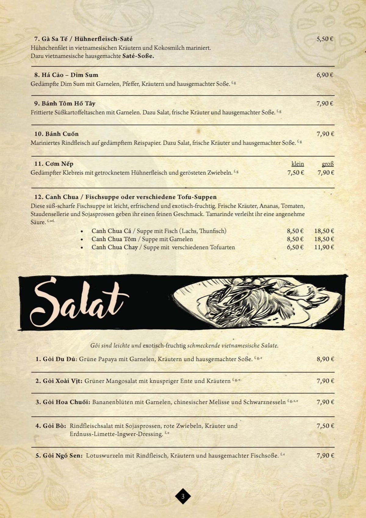 Carte et Menus 2024 - AnAn à Munich | TheFork