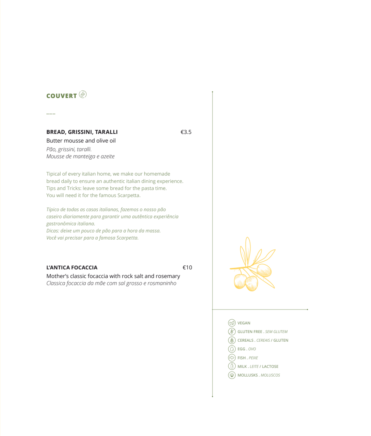 Carte et Menus 2024 - Limoni à Quinta do Lago | TheFork