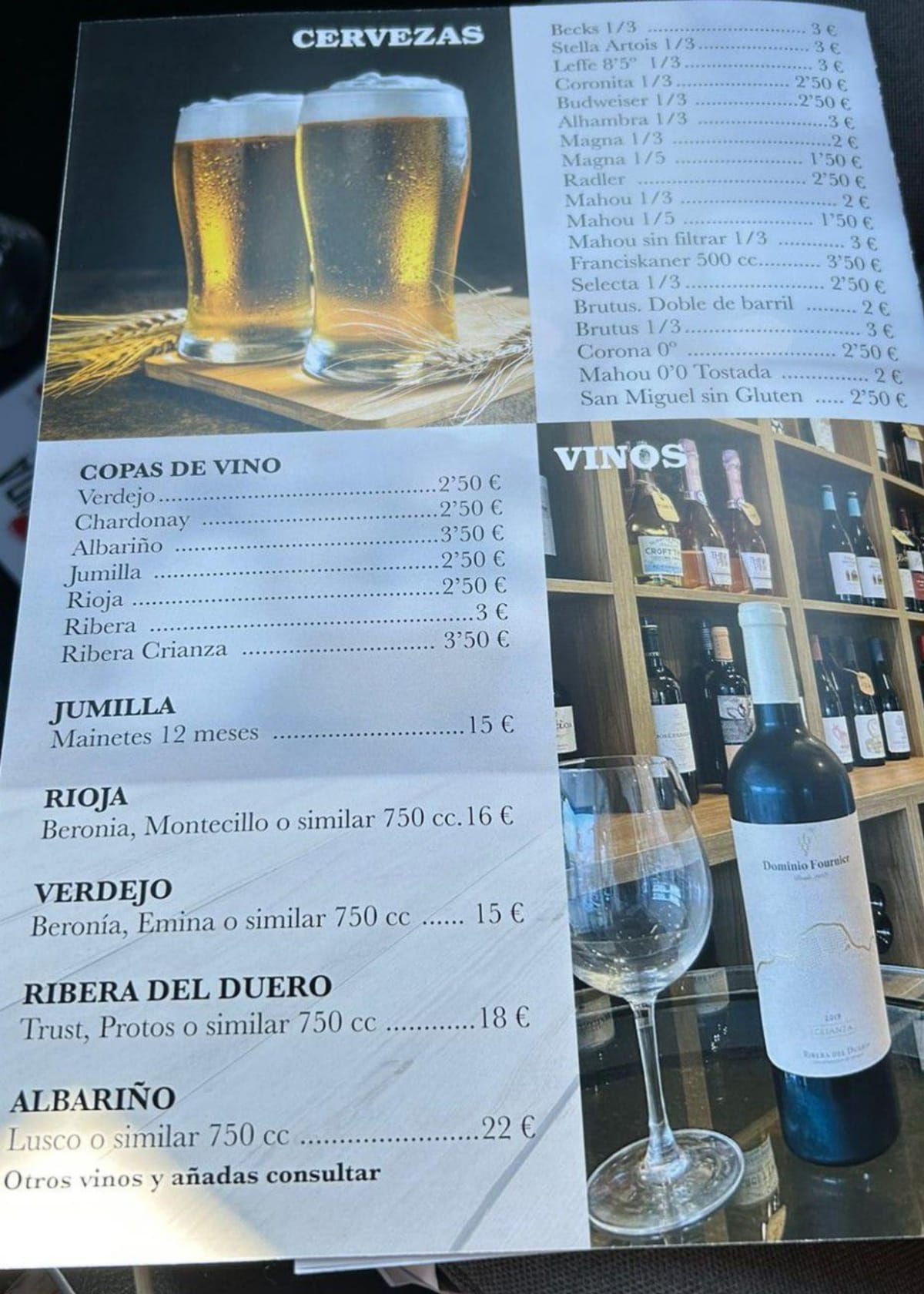 Menus 2024 - Pico&Co in Torrent | TheFork