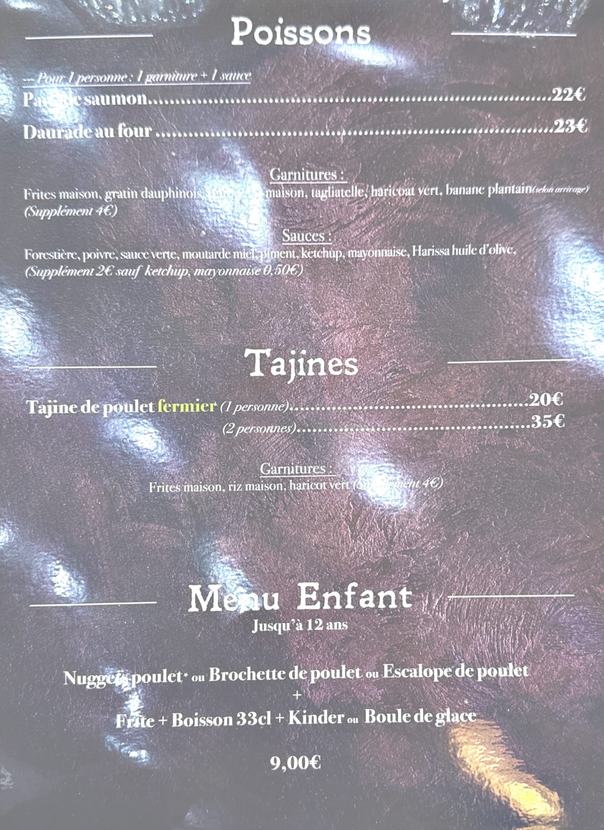 Carte et Menus 2024 - La Ferme Grill à Aulnay-sous-Bois | TheFork
