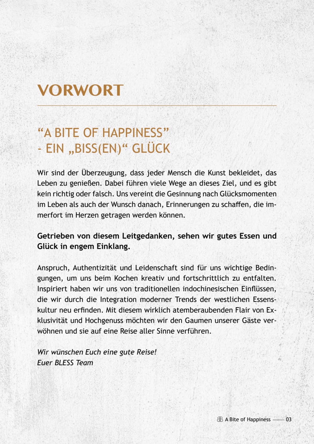 Menù completo e carta 2024 - Bless Restaurant Hamburg a Amburgo | TheFork