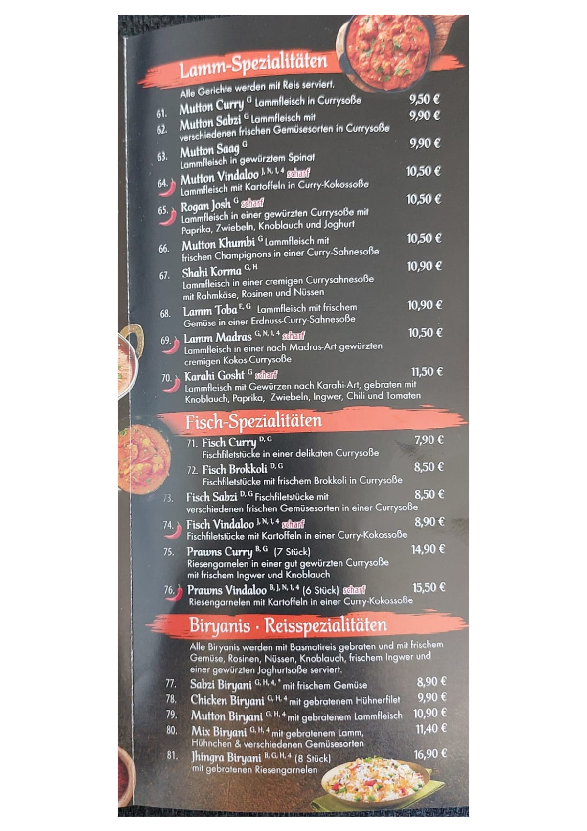 Carte et Menus 2024 - Babu Restaurant à Berlin | TheFork