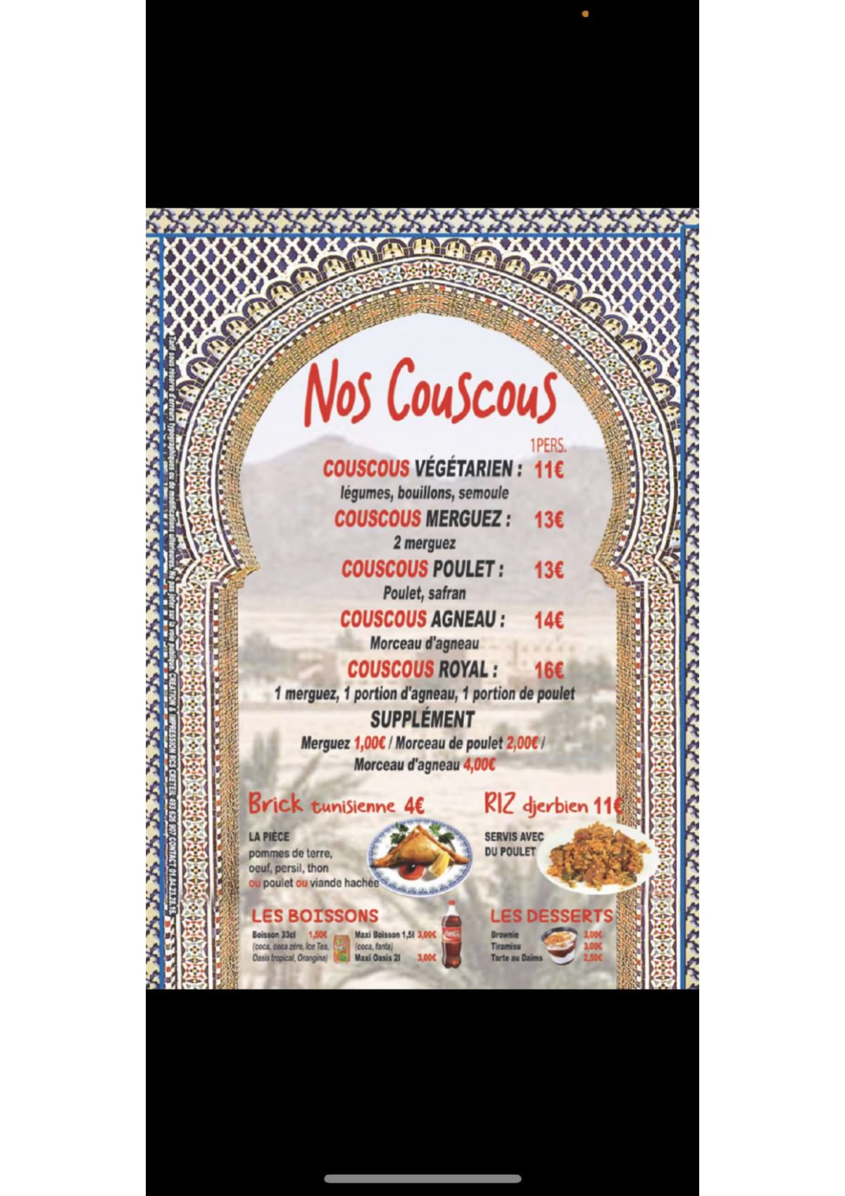 Carte et Menus 2024 - L’Invidia Street Food à Paris | TheFork