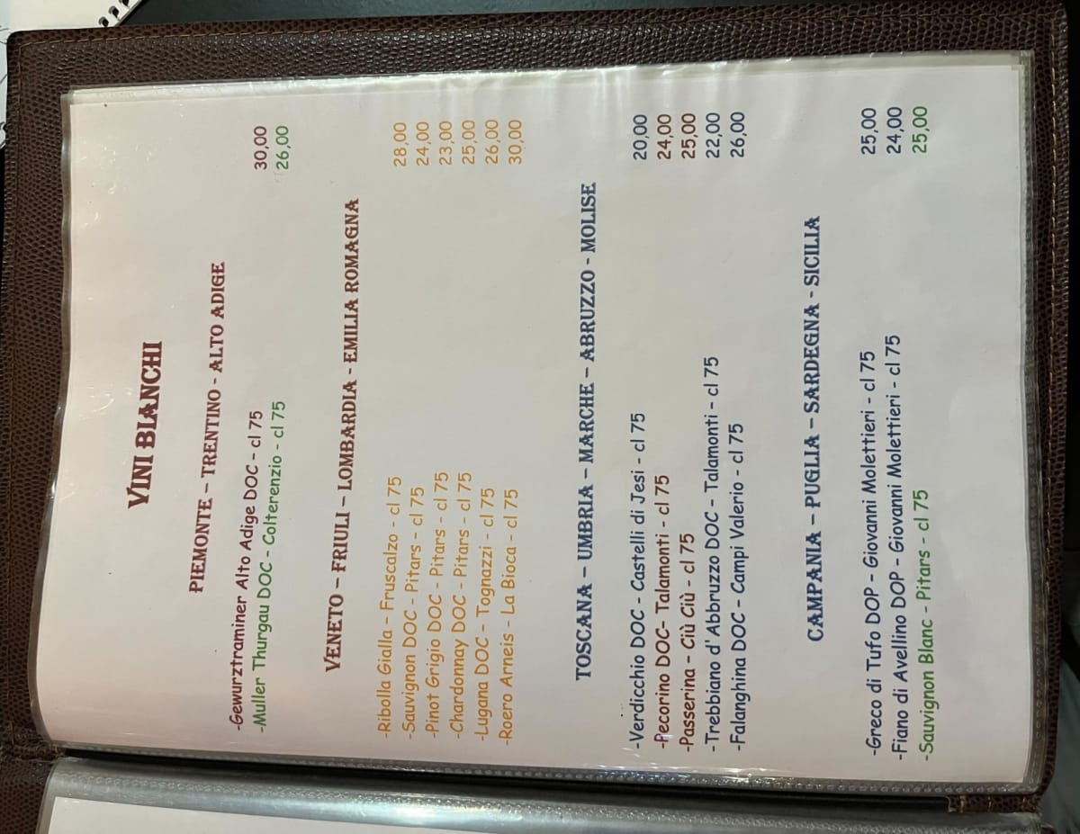 Menus 2024 - La Foglia - Ristorante Pesce e Carne in Milan | TheFork