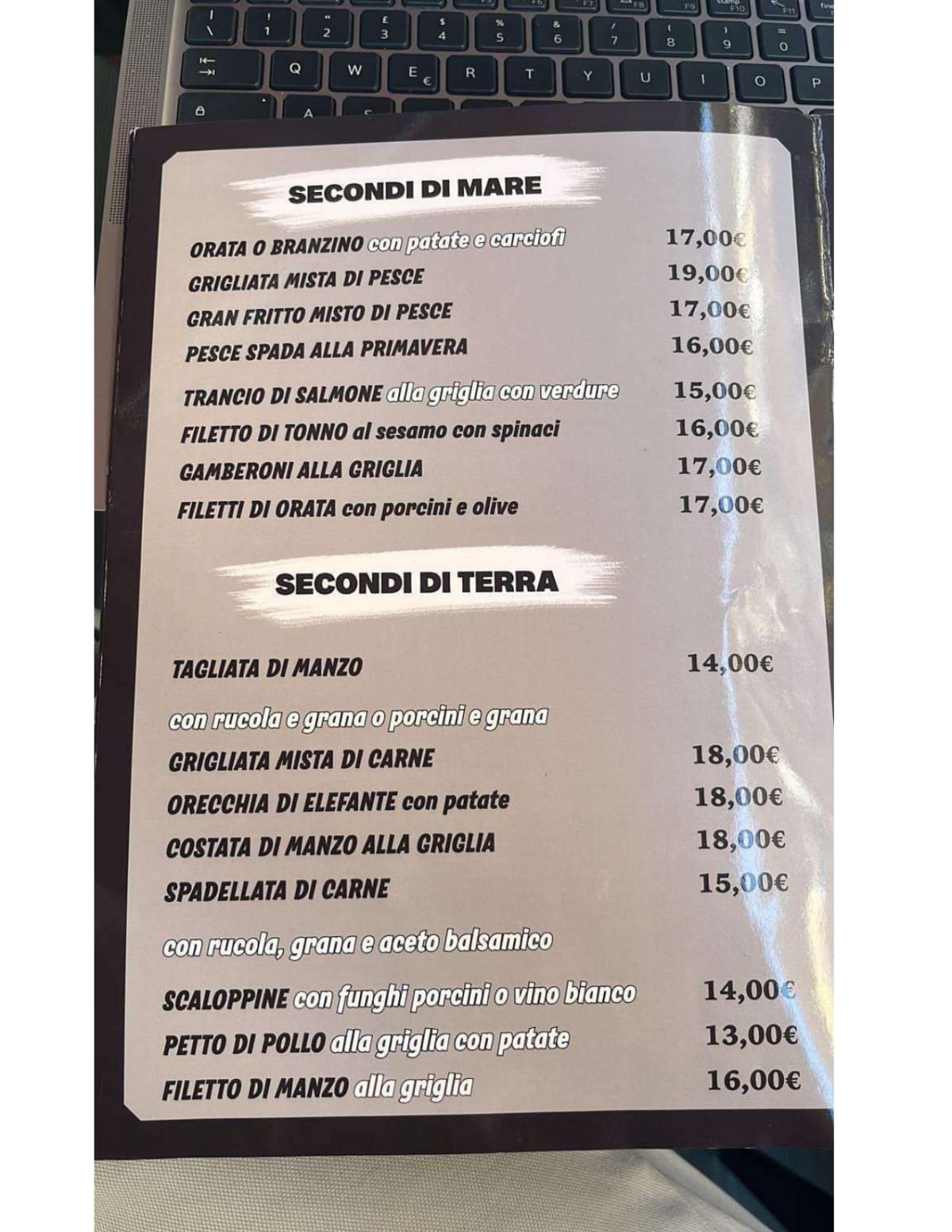 Menù completo e carta 2024 - Ristorante e pizzeria - Al Sesto Gusto a ...