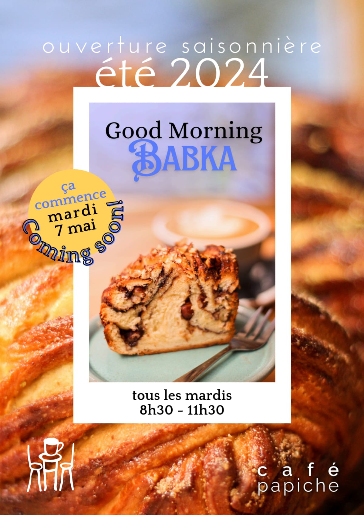 Menu 2024 - Café Papiche in Toulouse | TheFork