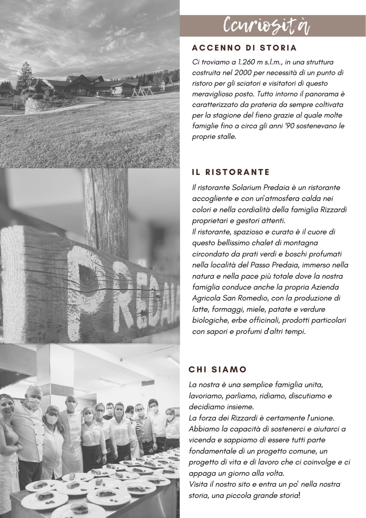 Carte et Menus 2024 - Solarium Predaia à Vervò | TheFork