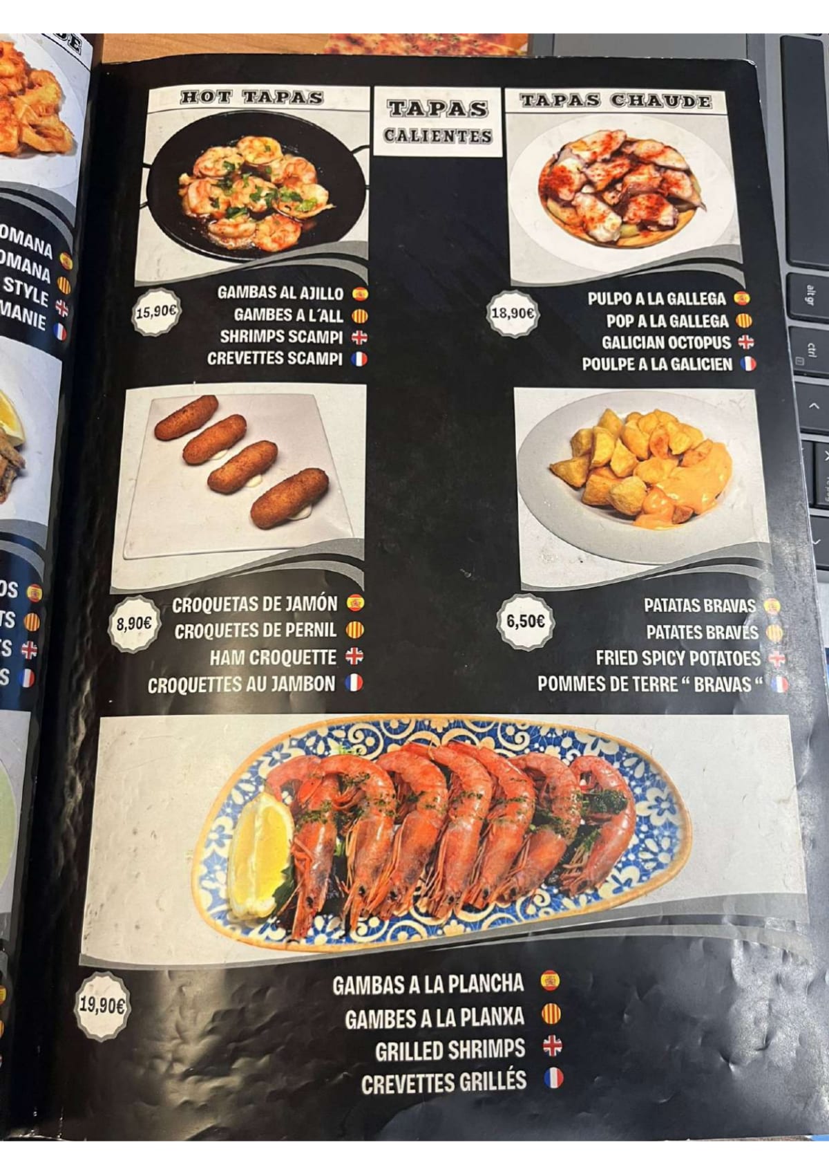 Carte et Menus 2024 - Stella Nova à Barcelone | TheFork