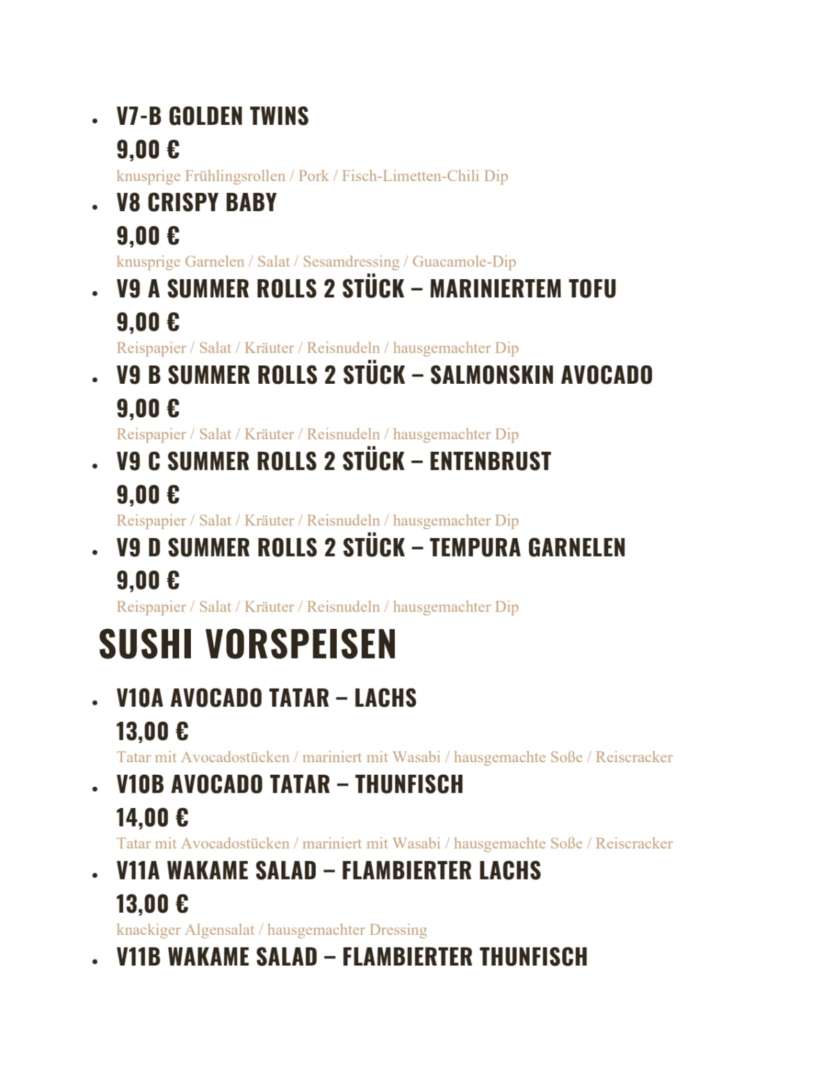 Menù completo e carta 2024 - Sumi Restaurant a Monaco (Germania) | TheFork