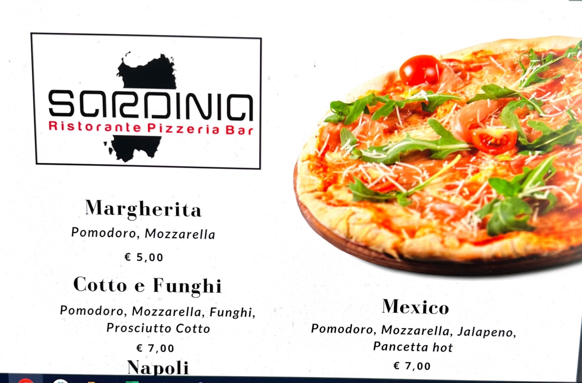 Menu 2024 - Sardinia in Inveruno | TheFork