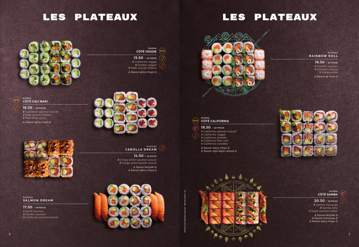 Menu 2023 Côté Sushi Strasbourg Centre In Strasbourg Thefork