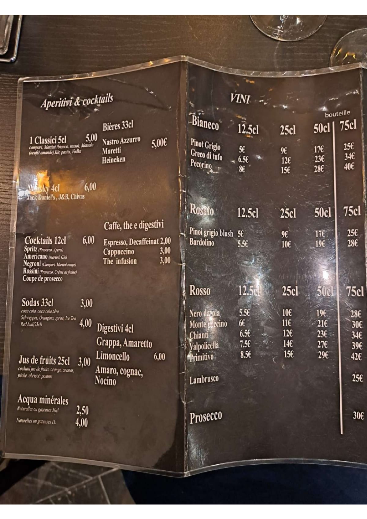 Menu 2024 - Mamma House's in Paris | TheFork