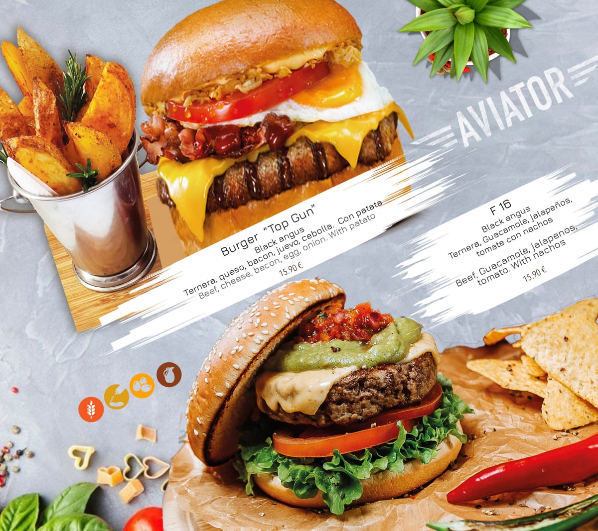 Speisekarte 2024 – Aviator Benidorm in Benidorm – TheFork