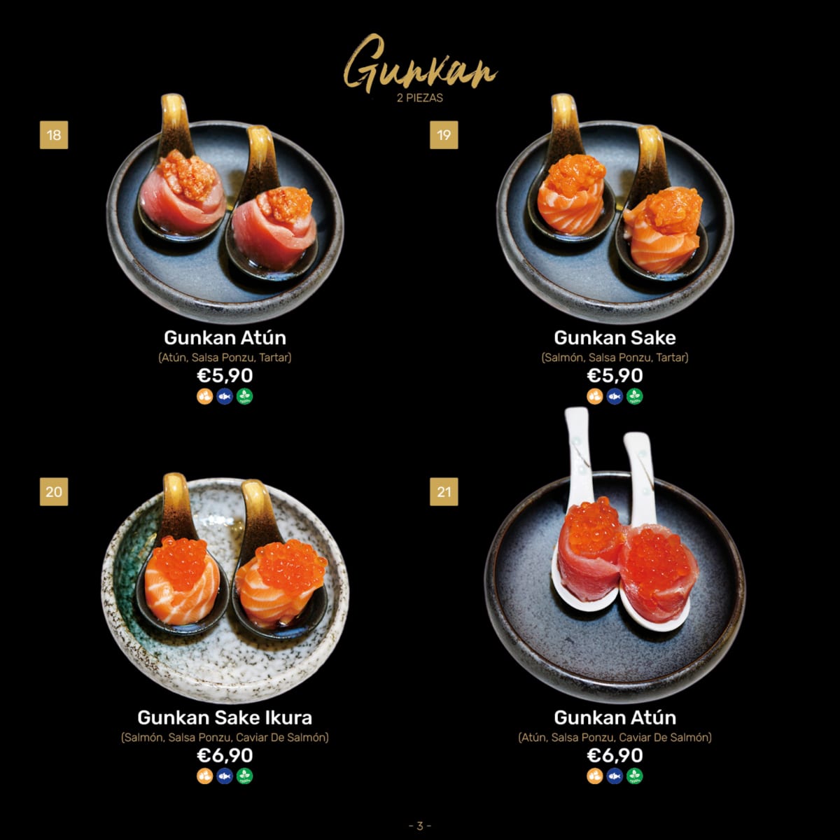 Carta y menù 2023 Actualizados - Sakana en Madrid | TheFork