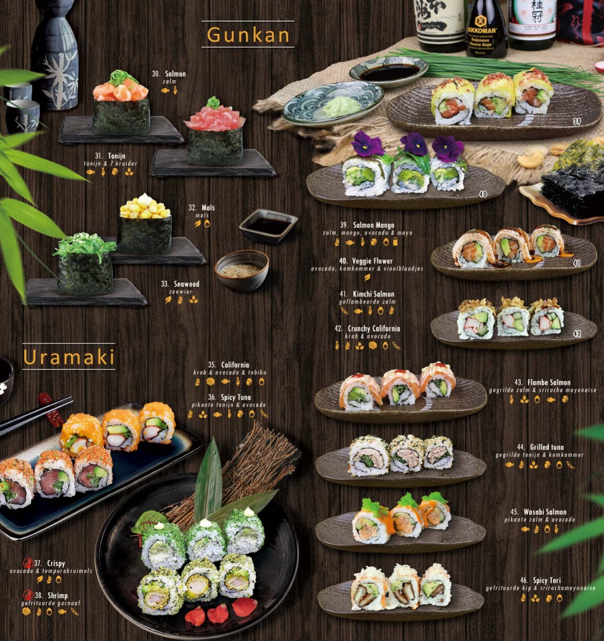 Carte et Menus 2024 - Ixi Modern Asian Cuisine à Utrecht | TheFork