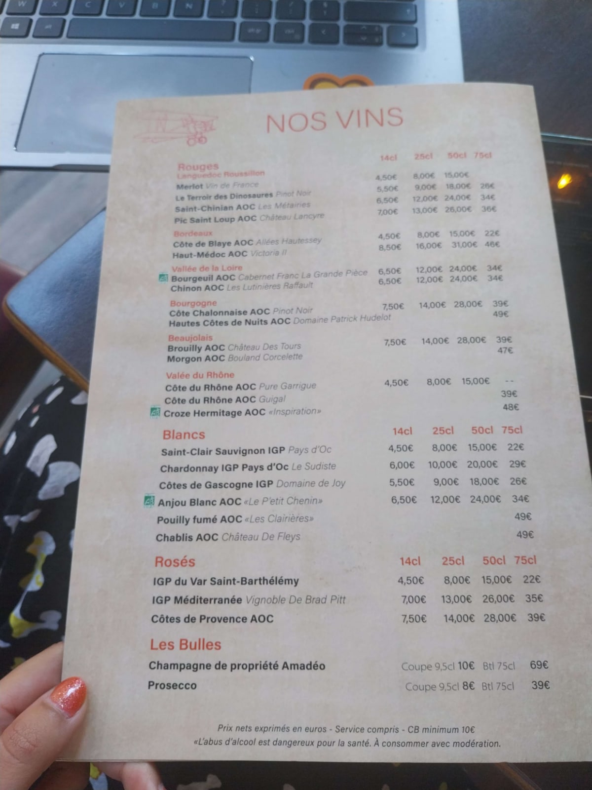 Carte et Menus 2024 - L'Oiseau Blanc à Paris | TheFork Carte et Menus 2024 - L'Oiseau Blanc à Paris | TheFork
