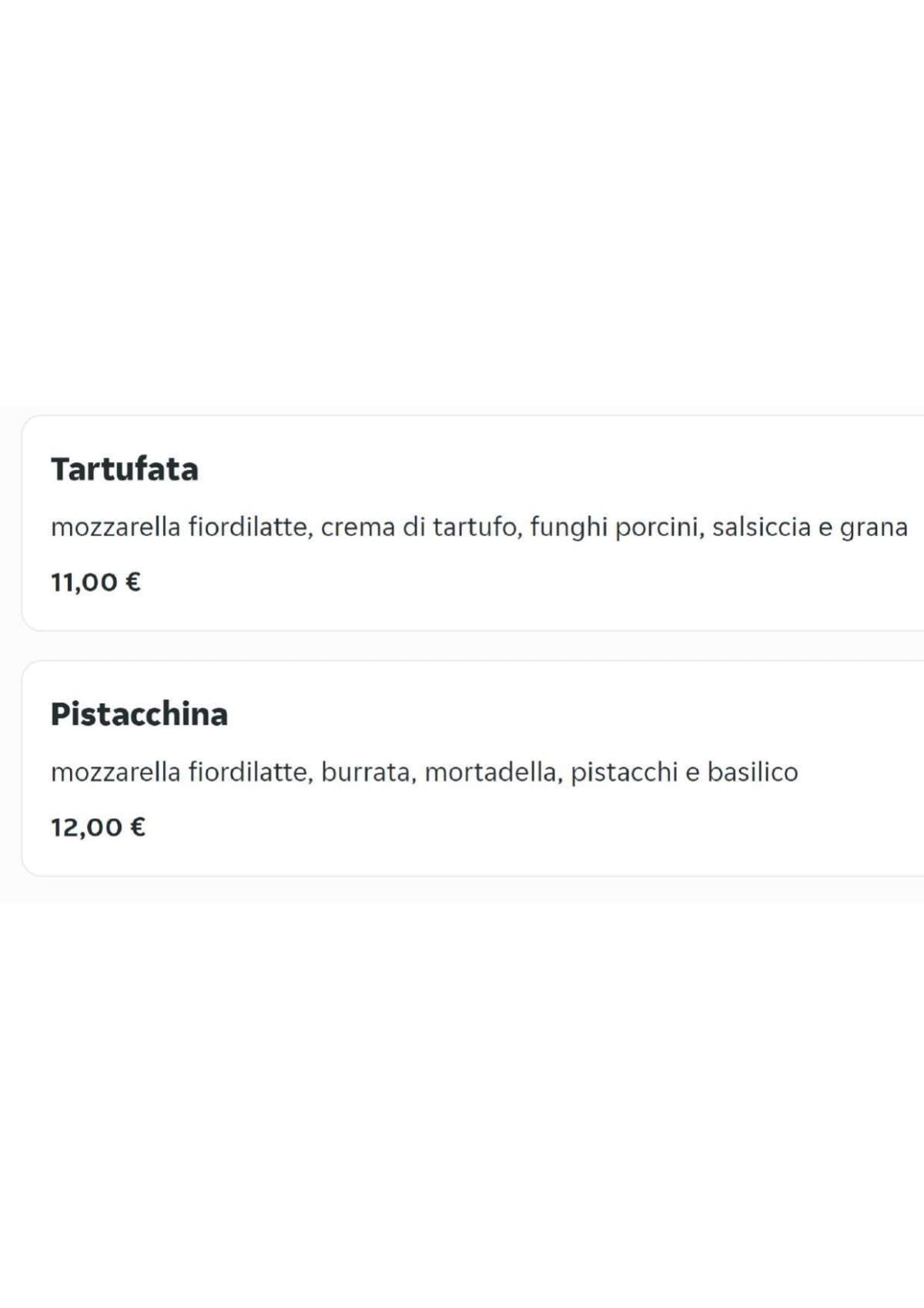 Carte et Menus 2024 - Frate Leone à Piombino | TheFork