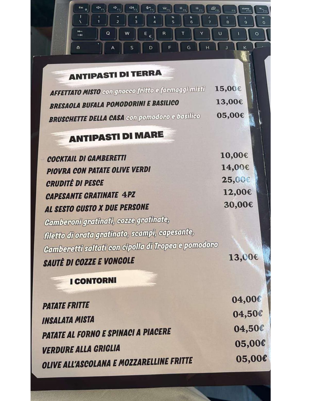 Menù completo e carta 2024 - Ristorante e pizzeria - Al Sesto Gusto a ...