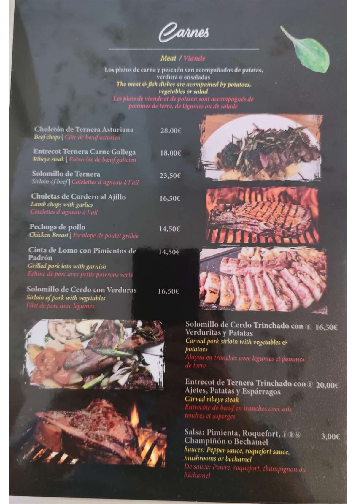 Menu 2024 - Casa Mayor in Alicante (Alacant) | TheFork