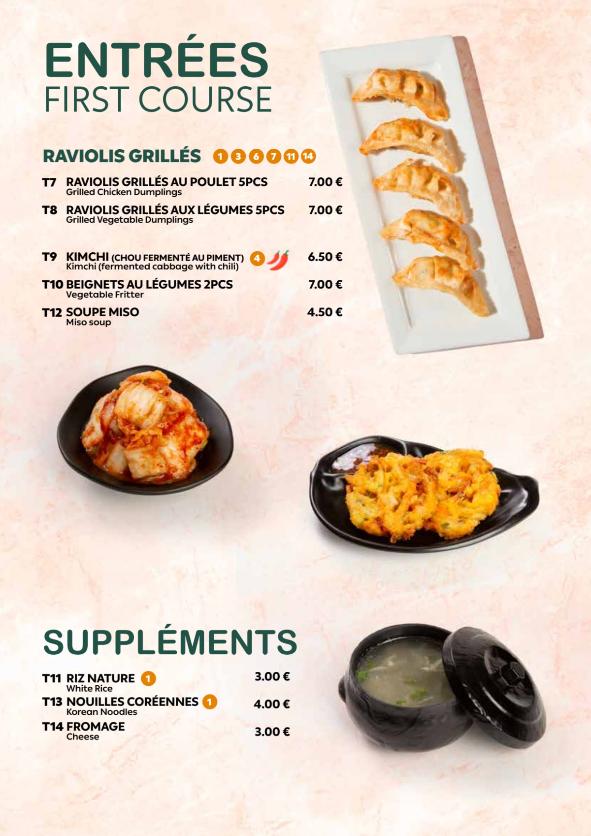 Carte et Menus 2024 - Bibim House La Fayette à Paris | TheFork