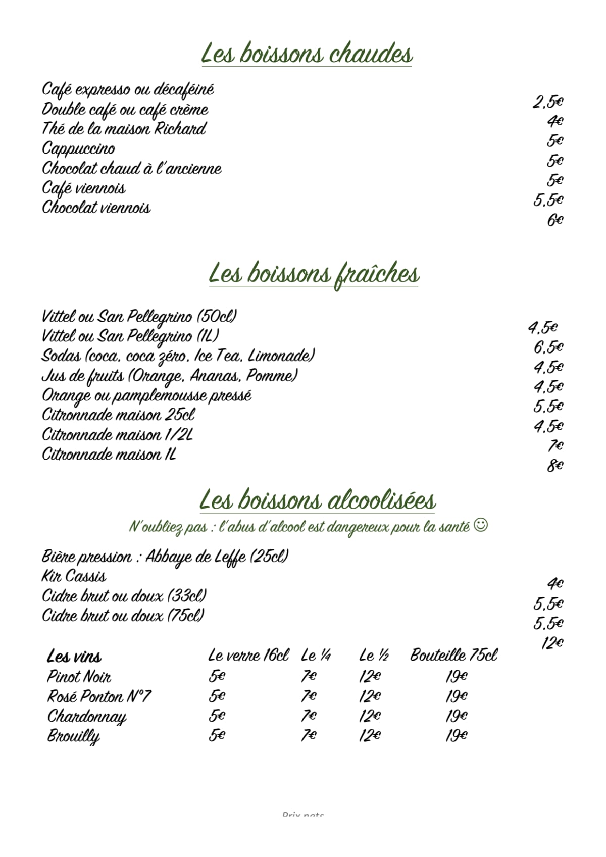 Carte et Menus 2023 - Pom'Cannelle à Paris | TheFork