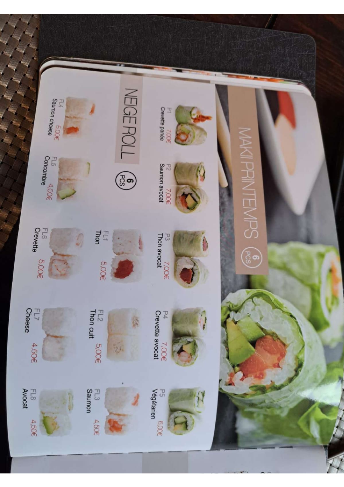 Menu 2024 - Robata in Paris | TheFork