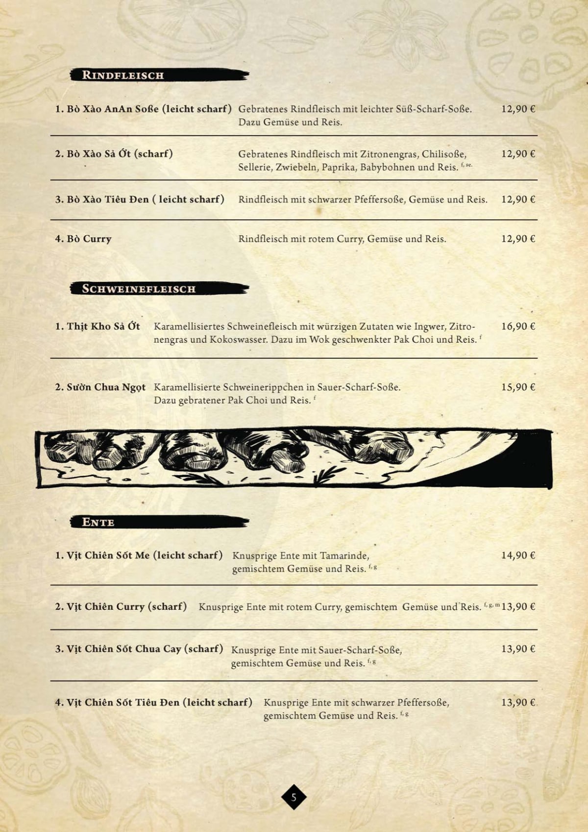 Carte et Menus 2024 - AnAn à Munich | TheFork