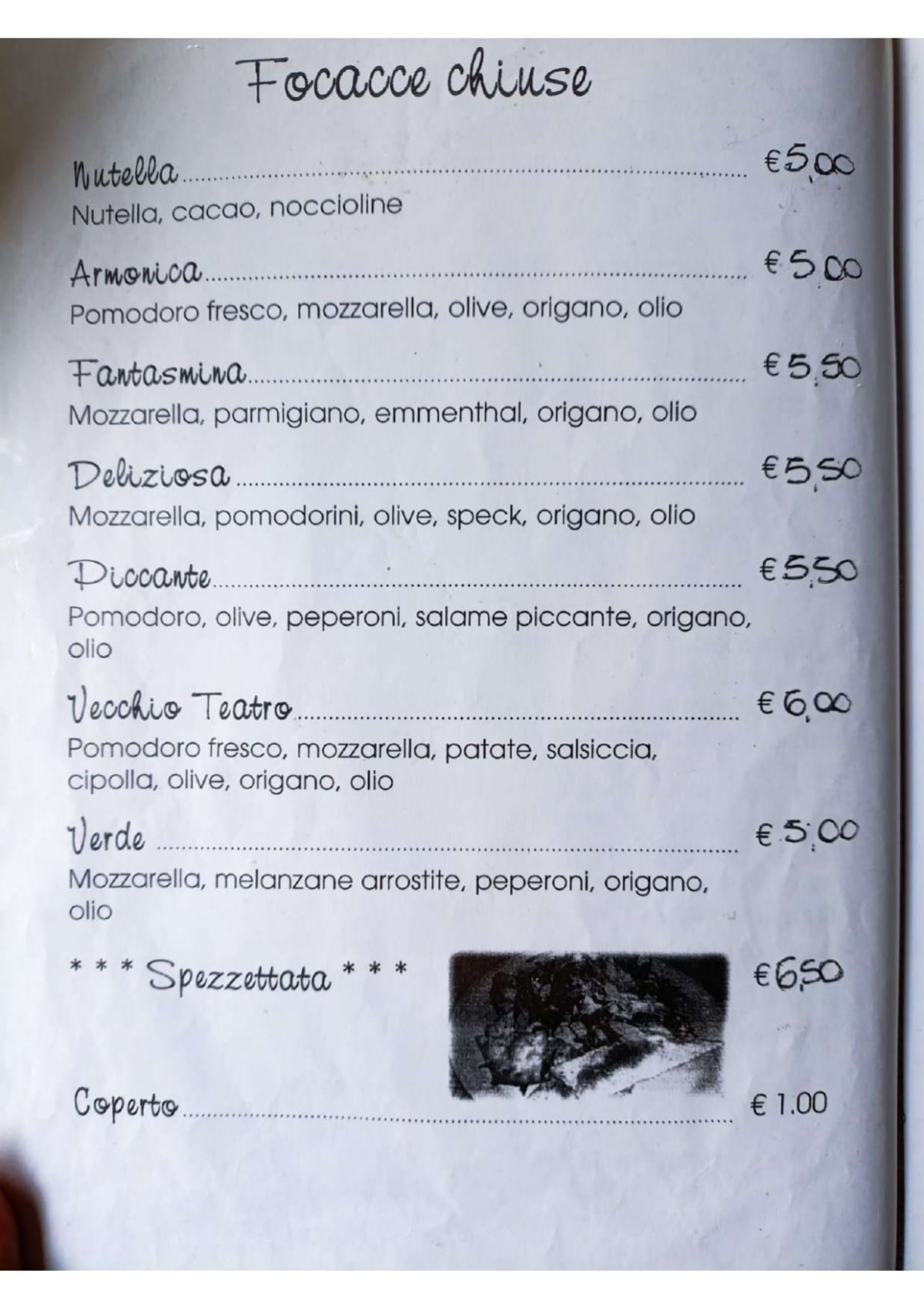 Carte et Menus 2024 - Vecchio Teatro à Acireale | TheFork