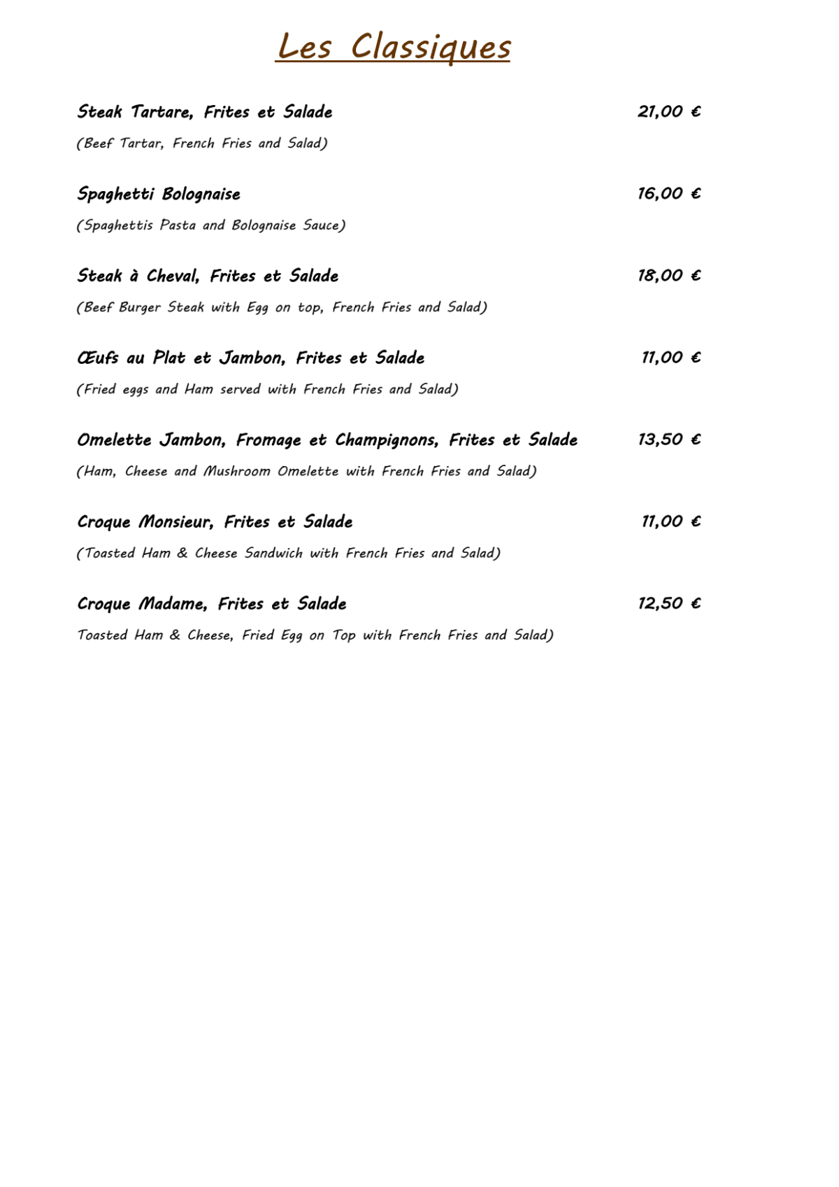 Carte et Menus 2024 - The Spoon à Le Touquet-Paris-Plage | TheFork