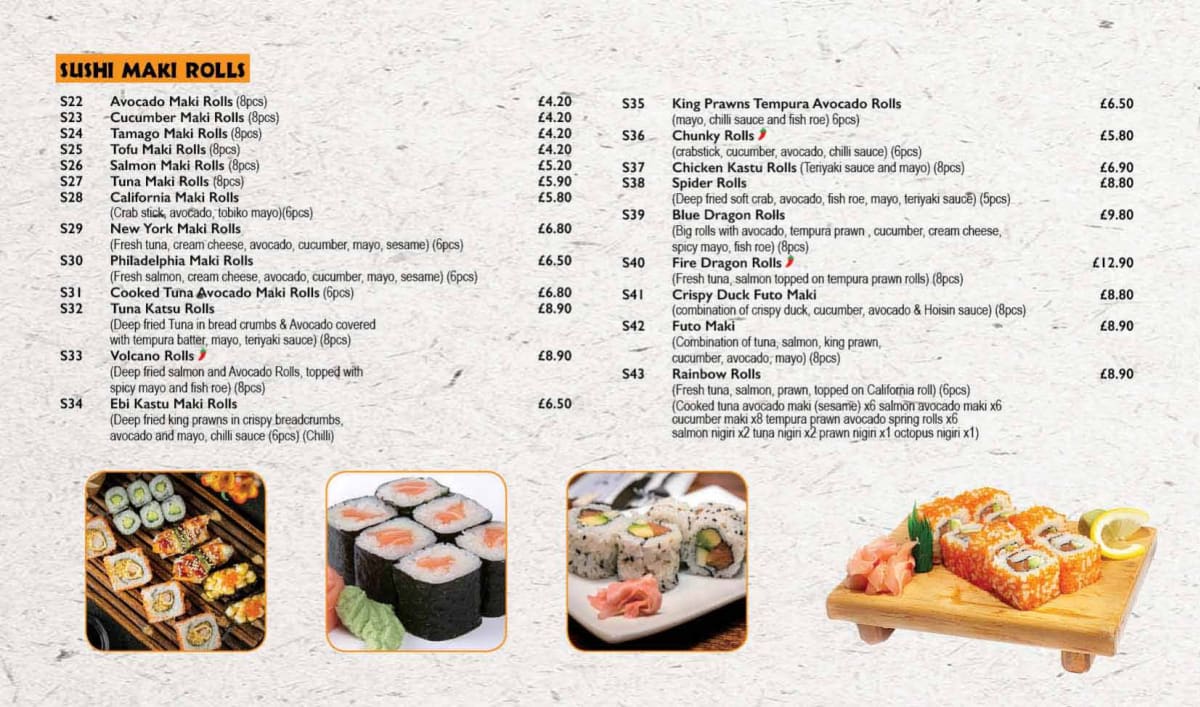 Carte et Menus 2024 - All Seasons à Londres | TheFork