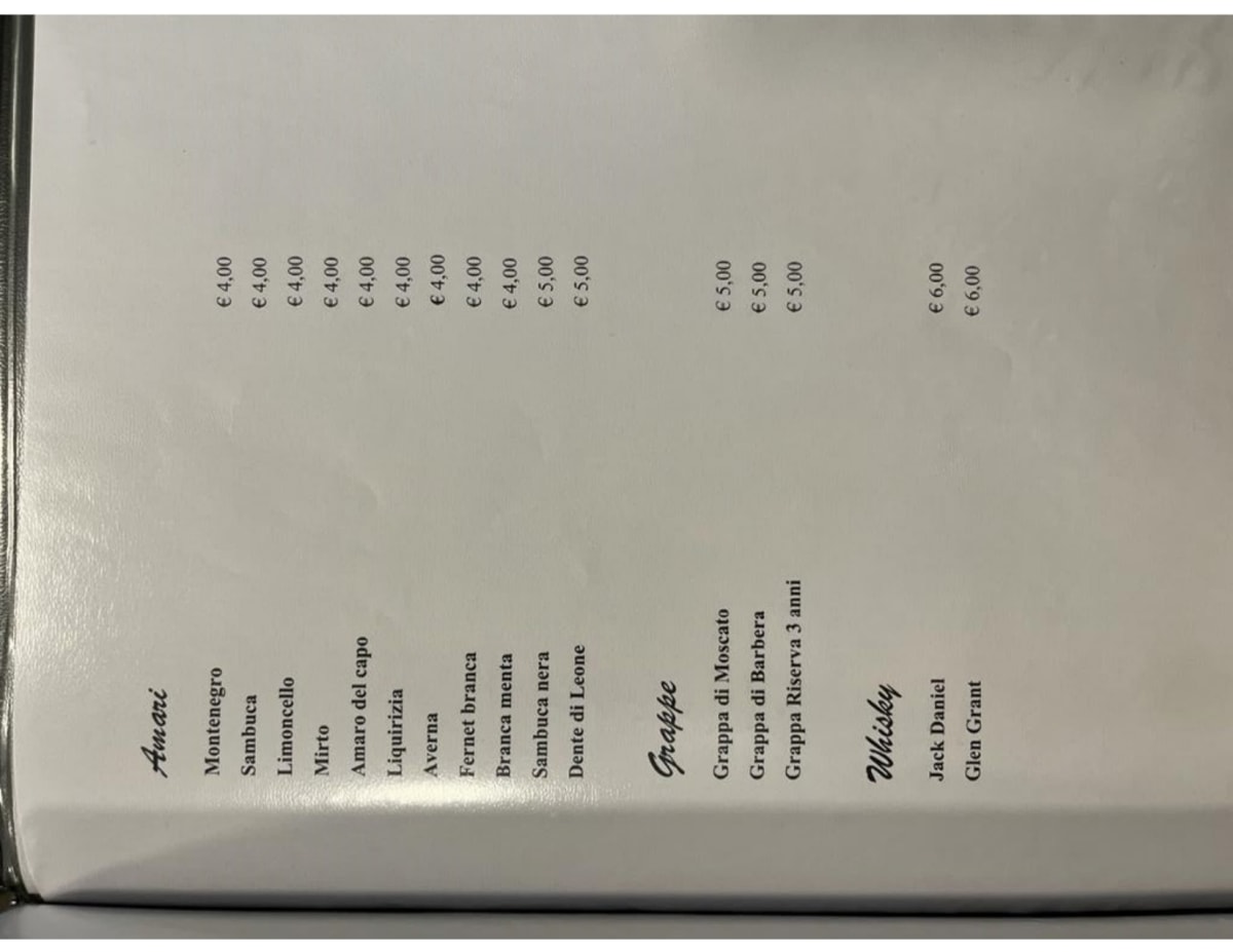 Menù completo e carta 2024 - Trancio di Raffaello a Pregnana Milanese ...