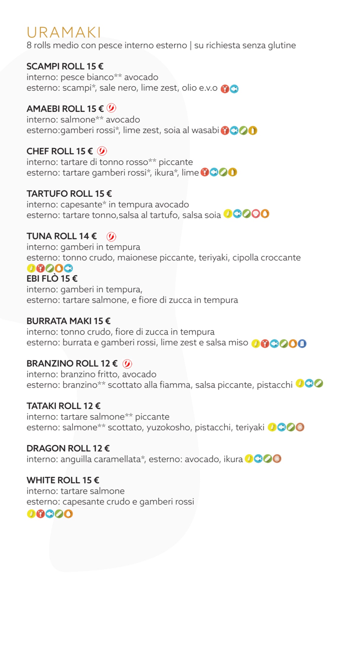 Menu 2024 - Kokoro in Lodi | TheFork