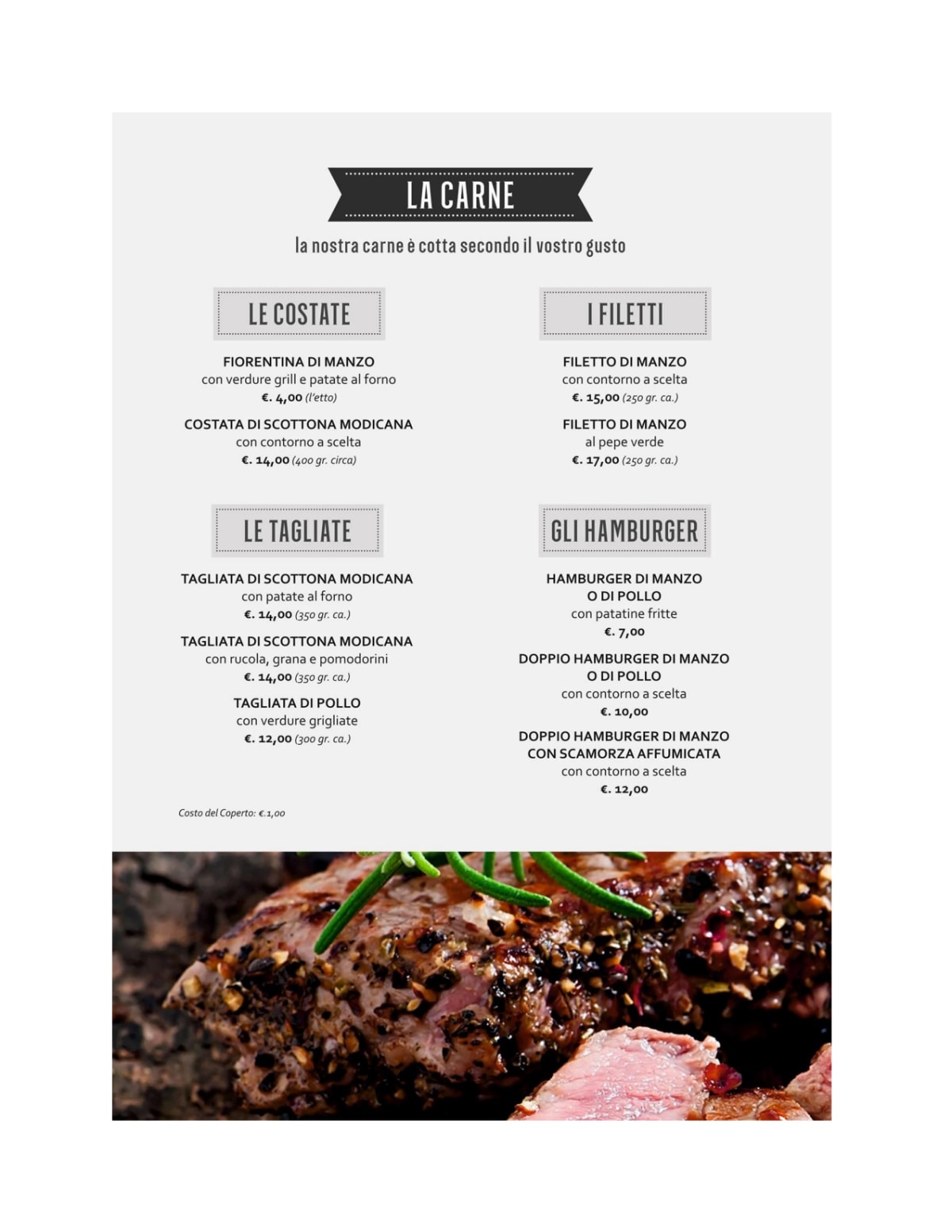 Speisekarte 2024 – The Burg in Milazzo – TheFork