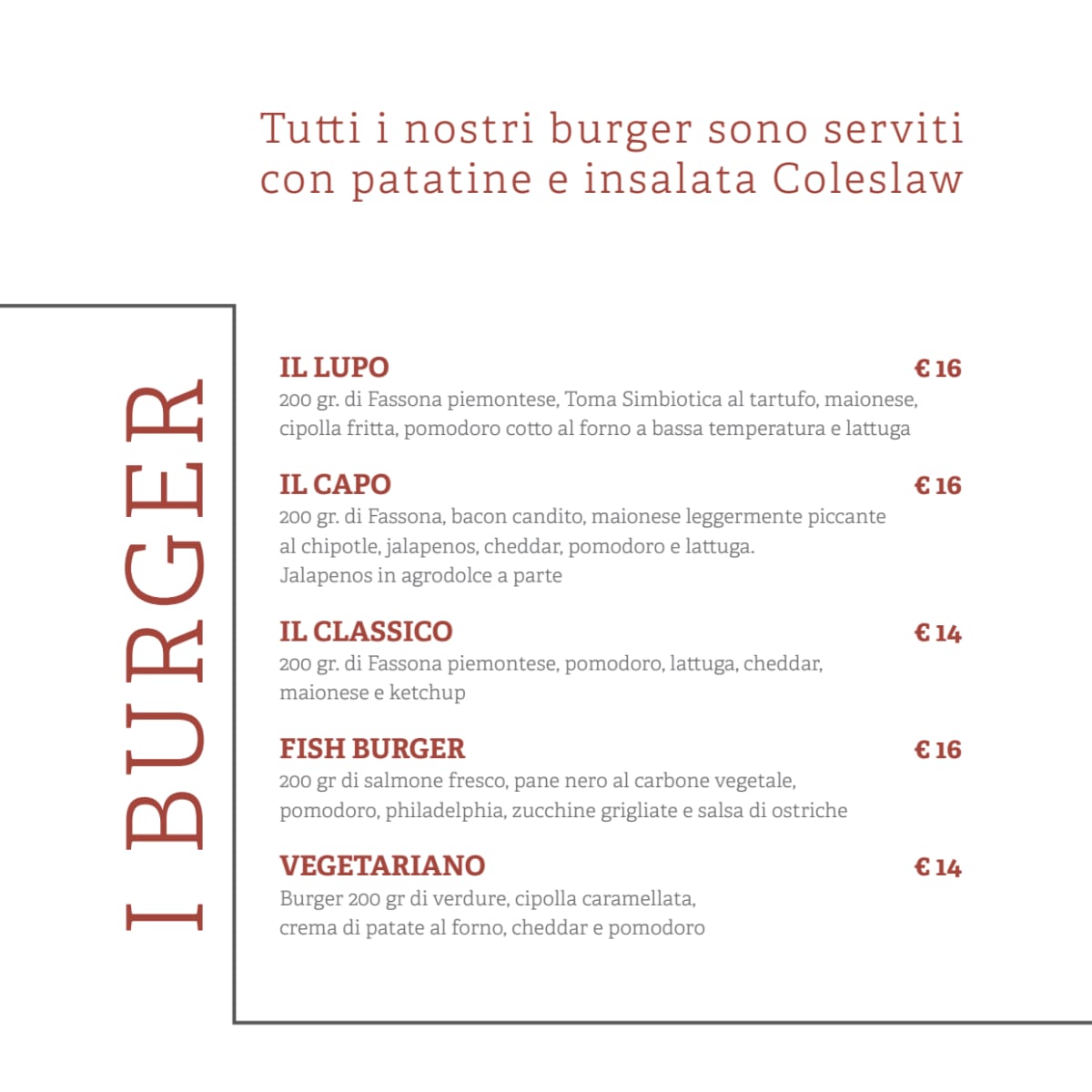 Menù completo e carta 2023 - Il Lupo Smoke and Grill a Dolceacqua | TheFork